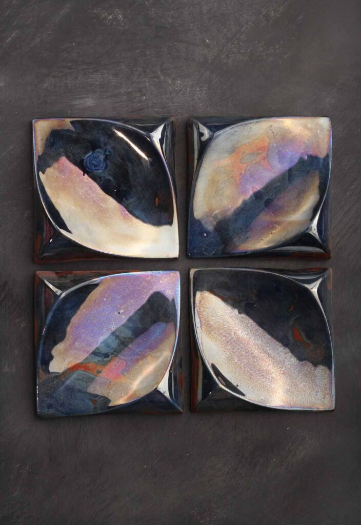 Handcrafted Ceramic Decorative Square Tile: 5 Stunning Flux